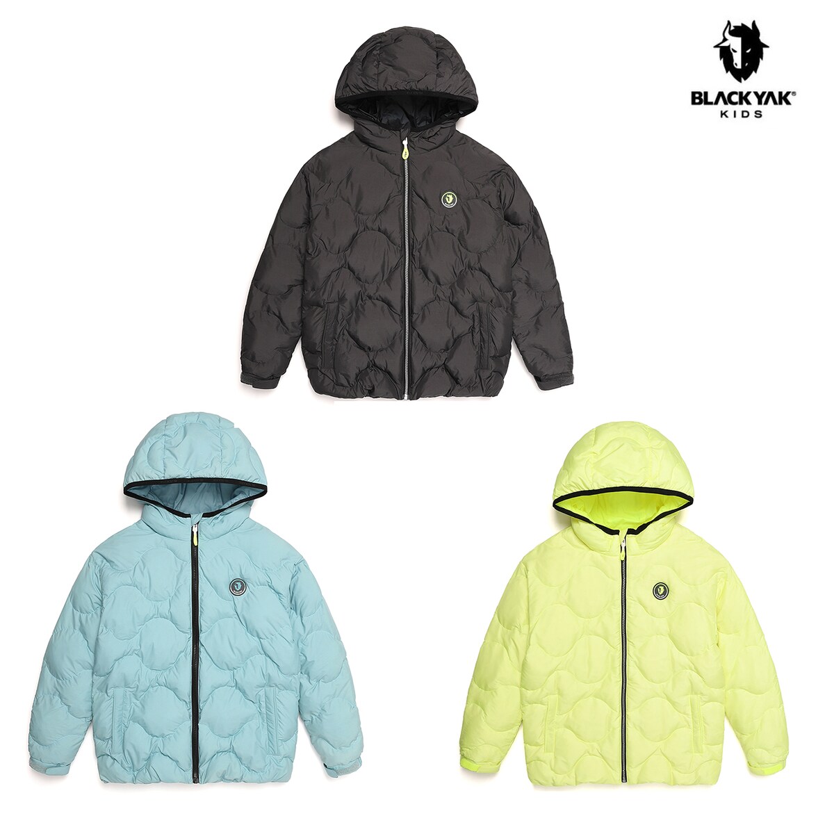 [블랙야크키즈]21FW 크링클 소재를 사용한 물결퀼팅 경량다운자켓[BK물결퀼팅T다운자켓] - SSG.COM