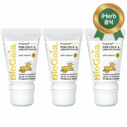 바이오가이아 3개X프로텍티스 베이비드롭 아기유산균비타민D 10ml - SSG.COM