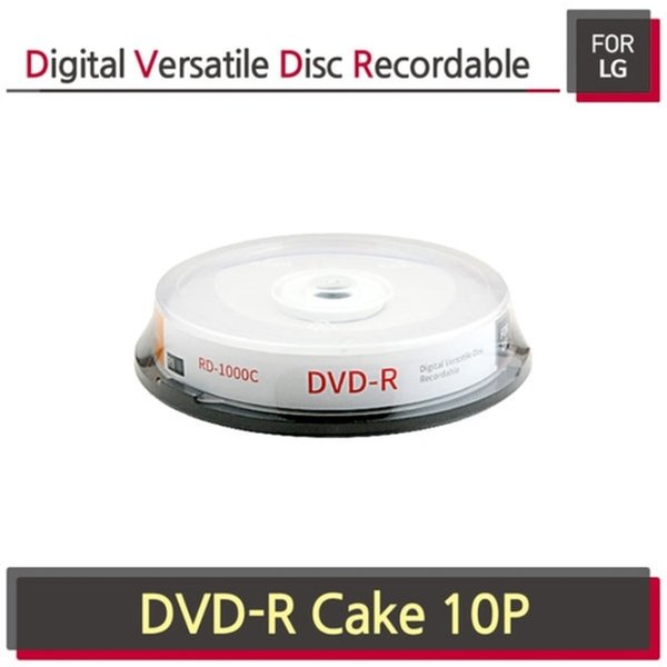 FOR LG ) DVD-R 케이크통 10장 - SSG.COM