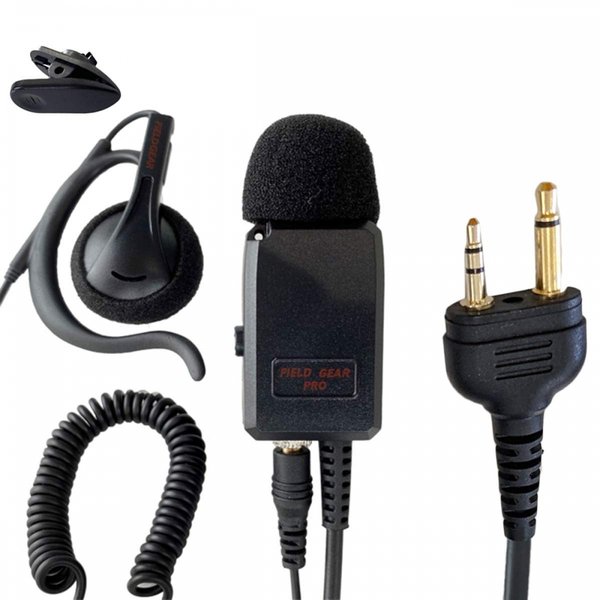 프로 IC-4008 IC-4100 IC-4088D IC-T70 S70 IC-S7D IC-T7D 아이콘 호환 인캠 이어폰 (2핀용 ...