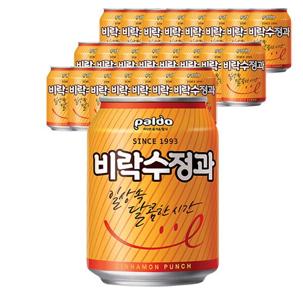 팔도 비락수정과 238ml X 24캔(1박스) 식혜 전통음료 캔음료 - SSG.COM
