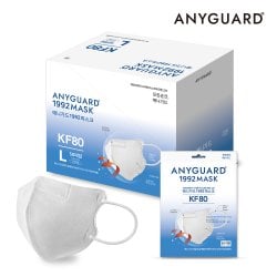 새부리형 KF80 애니가드 황사마스크 50매 개별포장 - SSG.COM