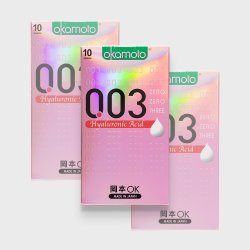 오카모토 003 히알루론산 초박형 콘돔 3box - 30p - SSG.COM