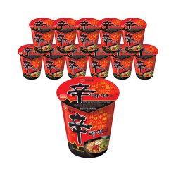농심 신라면컵(소) 65g 12개 / 컵라면 작은컵 - SSG.COM