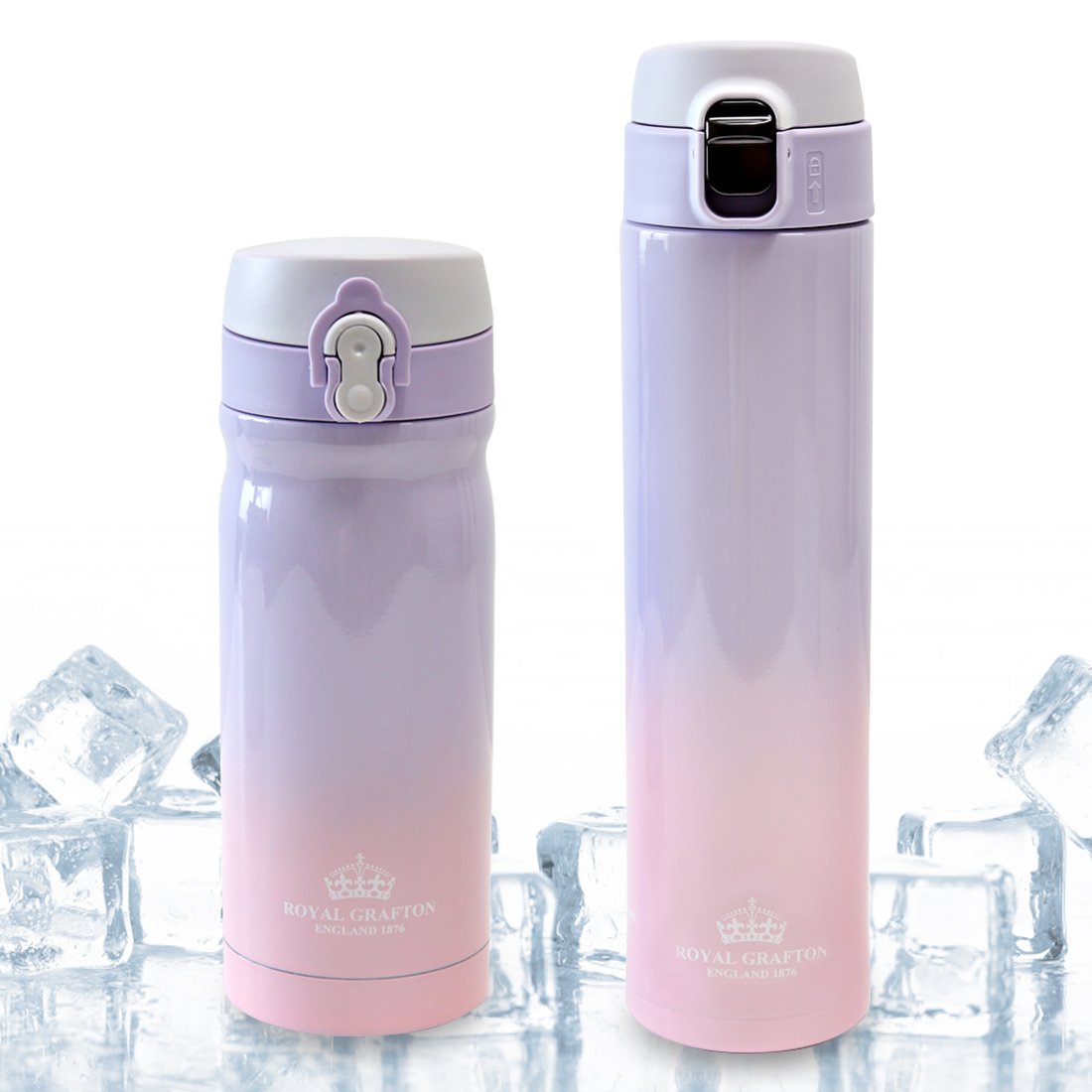 투톤 보온보냉 원터치 텀블러 350ml 520ml 진공텀블러 사무실 휴대용, 믿고 사는 즐거움 SSG.COM