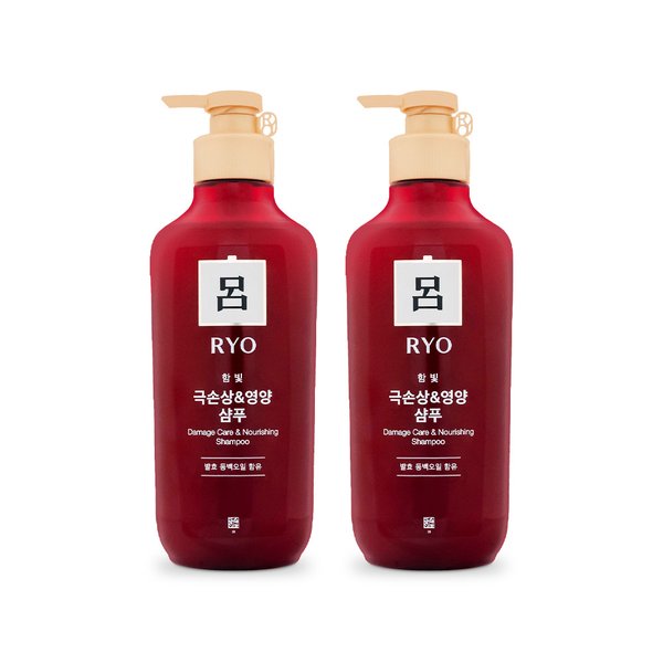 려 함빛 극손상 영양케어 샴푸 550ml 2개 - SSG.COM