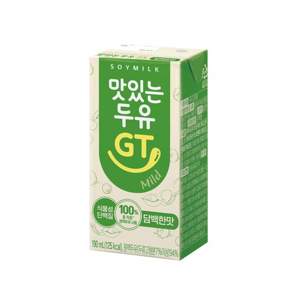 GT두유 담백한맛 190ml x 64팩 / 팩두유 두유 - SSG.COM