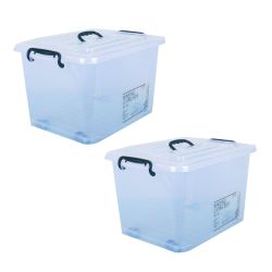 70L 90L 120L 대용량 투명리빙박스 2개 - SSG.COM