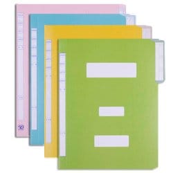 A4 PP칼라정부화일 10개입 플라스틱화일/정부화일/정보화일/PP화일/문서화일/정보화일/칼라황화 - SSG.COM