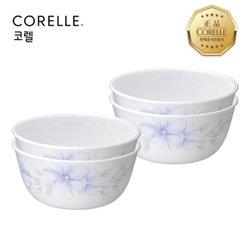 [코렐]코렐 보라꽃 면기(소) 4P 세트 - SSG.COM