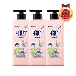 세꼼마 항균핸드워시 파우더향 480ml X 3개 - SSG.COM