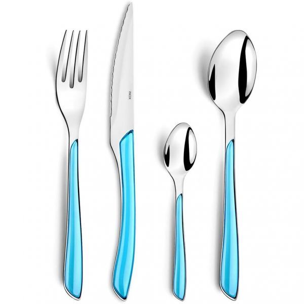 영국 아메파 커트러리 세트 Amefa ECLAT - 24pc Turquoise Cutlery Set 1760728 - SSG.COM