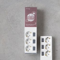 항균스위치 개별멀티탭 3구 3M - SSG.COM