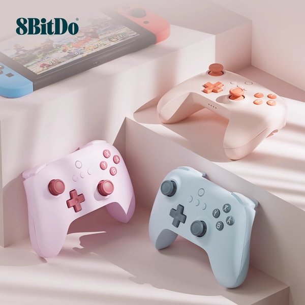 8BitDo NS버전 무선 컨트롤러 블루투스 핸들 체감진동 게임패드 게임스틱 - SSG.COM