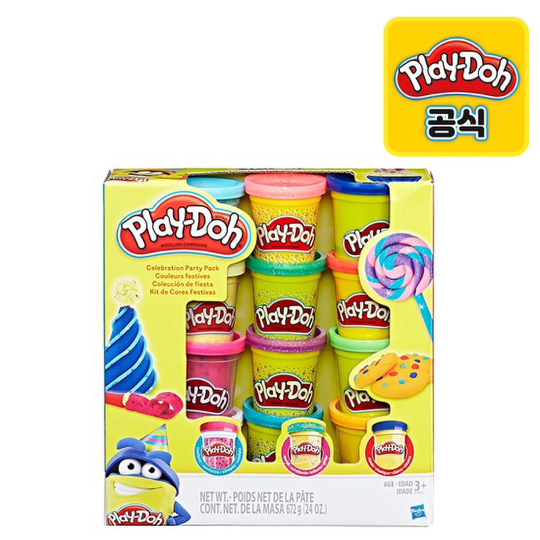 플레이도우 셀러브레이션 파티 믹스팩 (56g 12개입), 믿고 사는 즐거움 SSG.COM