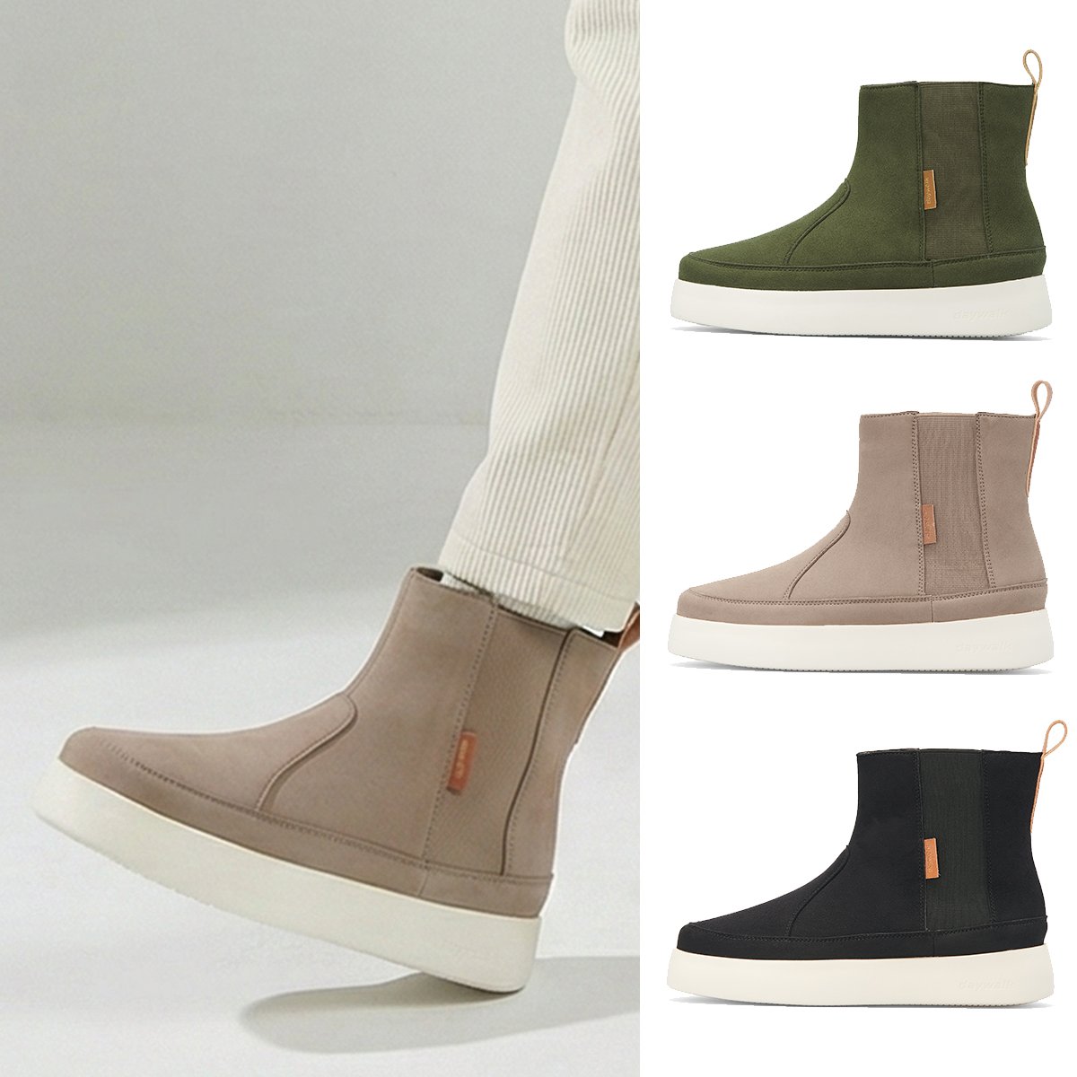 데이워크 발편한 아치깔창 여성 앵클부츠 포쉬 3color (DW8003) - SSG.COM