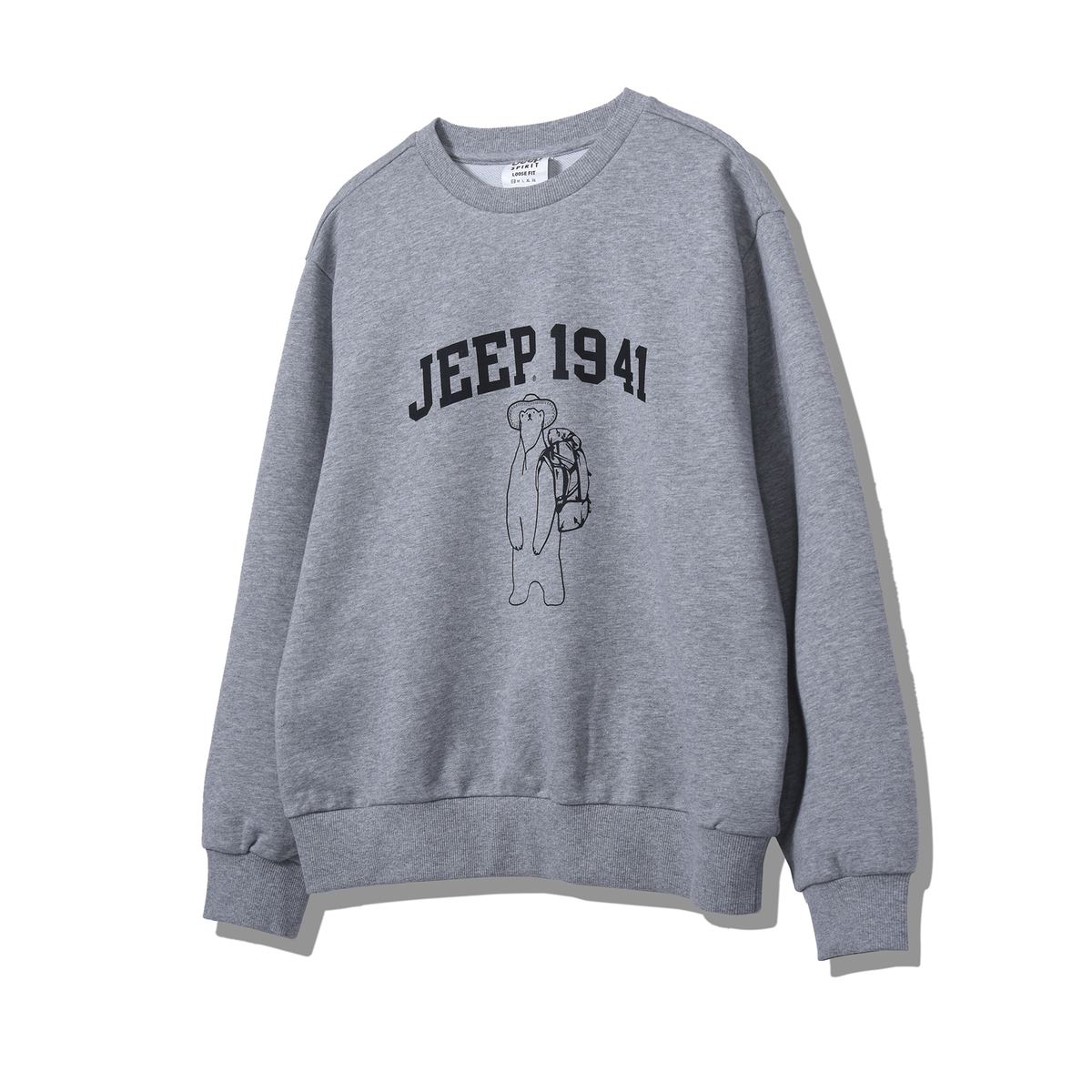 JP1TSU897 JEEP 1941 베어 맨투맨 2024년 그레이 티셔츠 A5 - SSG.COM