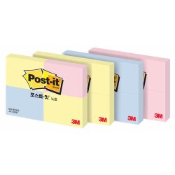3M 포스트잇 노트 653(100장 4패드) - SSG.COM