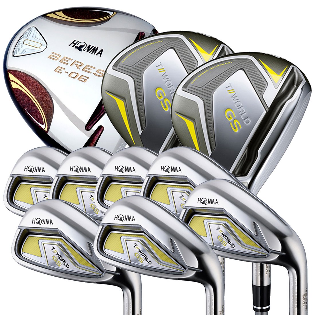 혼마 풀세트 GS 여성 E06 2S (DR) GS (FW3+FW5+IR7)+혼마퍼터 11개구성 클럽만 병행, 믿고 사는 즐거움 SSG.COM