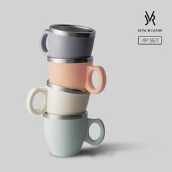 JVR 유로머그 4P Set - SSG.COM