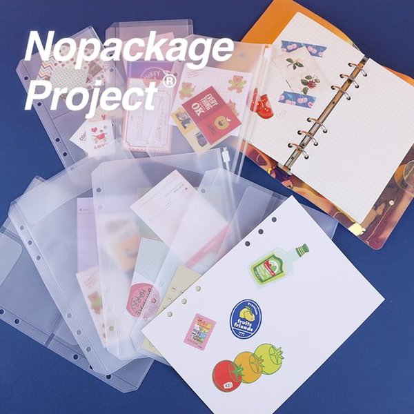 NP10 다이어리 투명 포켓파일 이형지 A6/A5 보관 정리 다꾸용품 - SSG.COM