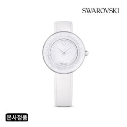 [본사정품/쇼핑백증정] Crystalline Lustre 화이트 레더 시계 5668887, 신세계백화점