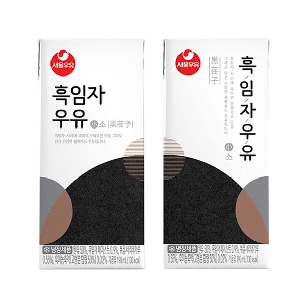 [서울우유] 흑임자우유 190ml x 24개[30318589] - SSG.COM