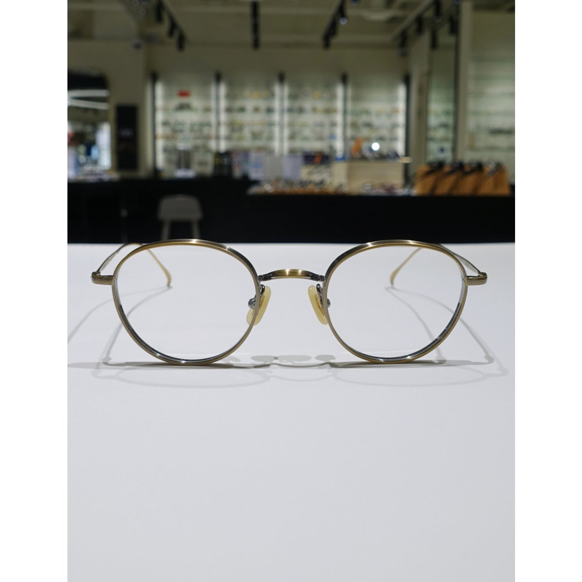 [파주점] 가네코옵티컬 금자안경 남녀공용 원형 티타늄 안경테 KV142 ATG - SSG.COM