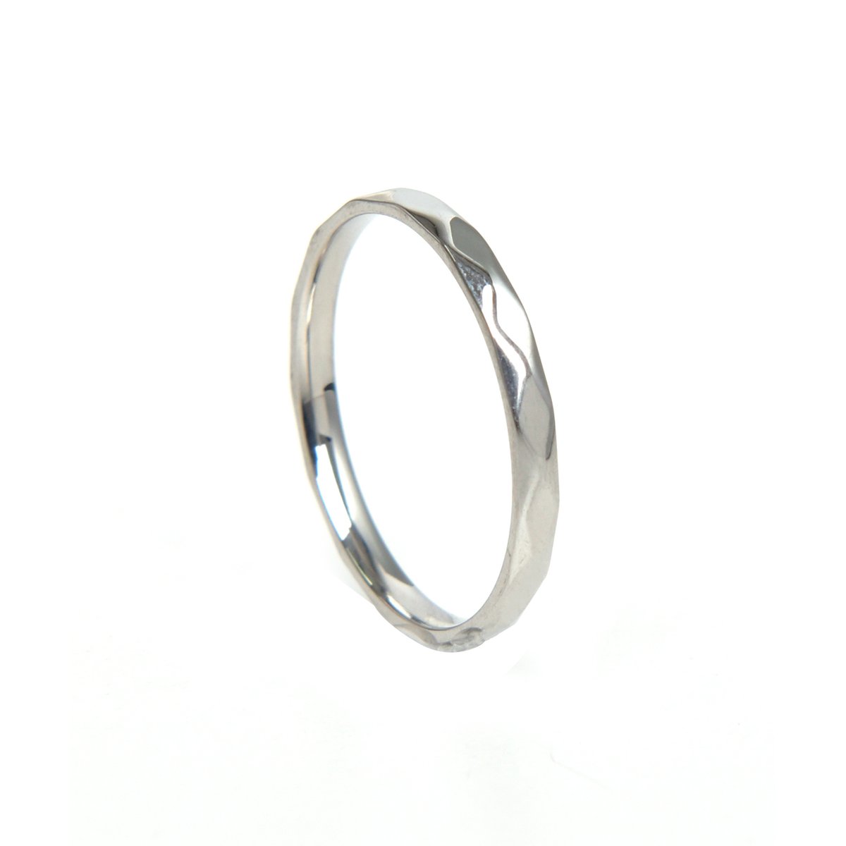 BAT401 [surgical steel] Cutting simple layered Ring - SSG.COM
