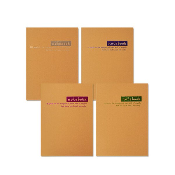 (블루마토) 크라프트지 실제본 무선 노트 B5 (NBP003) 3권세트 - SSG.COM