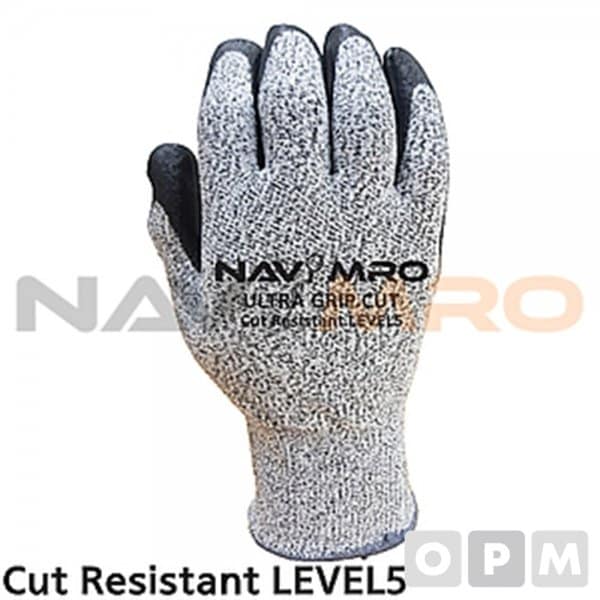 절단방지 편직 장갑 전장 M 1켤레 회색 225mm-CUT5 - SSG.COM