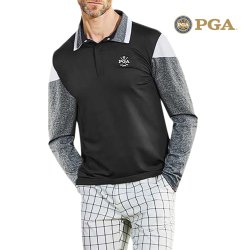 PGA 남성 클래식 라운딩 긴팔 카라티셔츠 PM9S01TS101 - SSG.COM