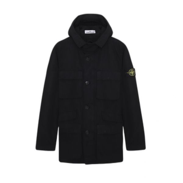 STONE ISLAND 스톤아일랜드 761542306 V0029 TELA COTONE LINO FIAMMATOTC 후드 자켓 ...