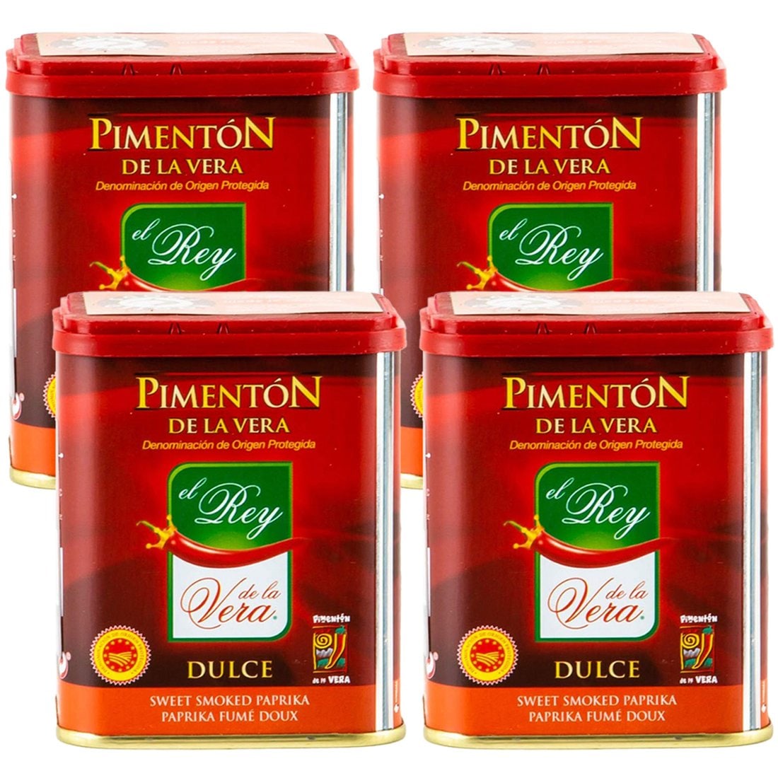 REY DE LA VERA 피멘톤 스위트 훈제 파프리카 가루 2.6oz(70g) 4개 Sweet Smoked Paprika, 믿고 사는 즐거움 SSG.COM