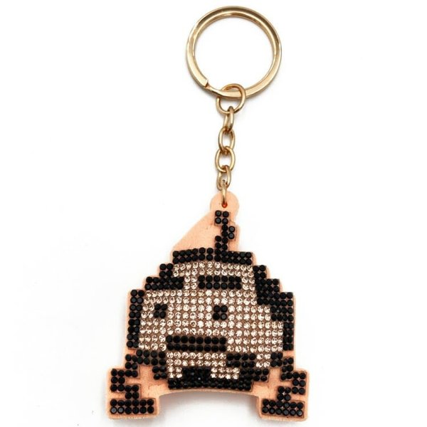 반다이(BANDAI) 다마고치 라인 스톤 키홀더 오야지치 TG-RSK-OY H6×W5×D2cm - SSG.COM