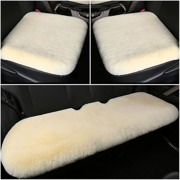 차량용 래빗 겨울 방석 뒷좌석 모조토끼털 D24 - SSG.COM