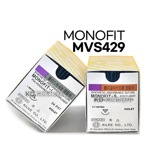 AILEE 아이리 모노피트(Monofit)-S 4/0, 17mm MVS429 수술실 봉합사 - SSG.COM