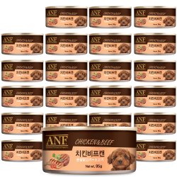 ANF 강아지캔 치킨비프 95g*24캔 - SSG.COM