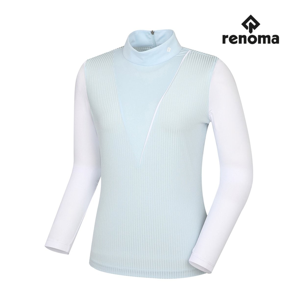 [레노마골프]22S/S 여성 소매 믹스 냉감 소매 하이넥 티셔츠 RWTHL5107(SK) - SSG.COM