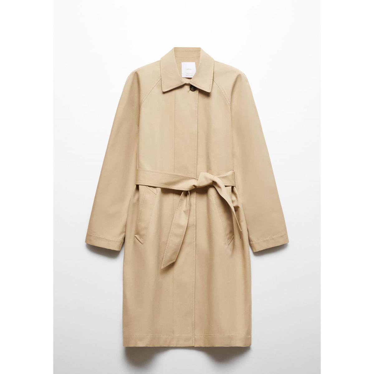 망고 벨트 코튼 트렌치코트 67056320 BEIGE - SSG.COM