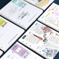 [A6 와이드] 6공 다이어리 리필 속지 - SSG.COM