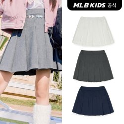 (공식)25SS [MLB 키즈] (공식) 베이직 플리츠 스커트 (3color)7FSKB0251-SET - SSG.COM
