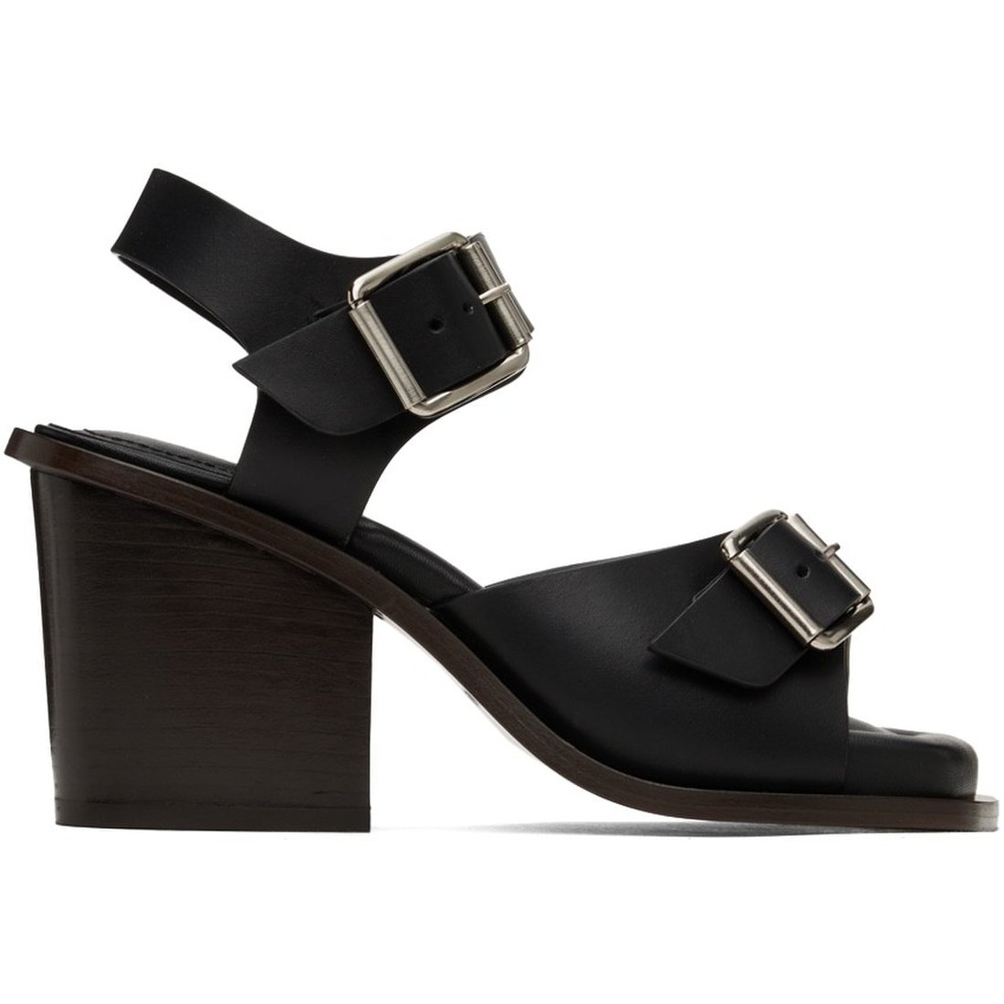 르메르 여성 블랙 스퀘어 80 힐 샌들 231646F125004, 믿고 사는 즐거움 SSG.COM