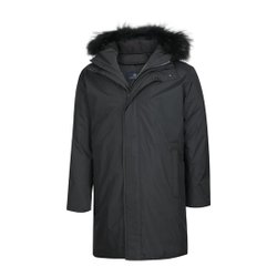 남성 라쿤털 후드 덕다운 패딩 YD-JUW-810-그레이 - SSG.COM