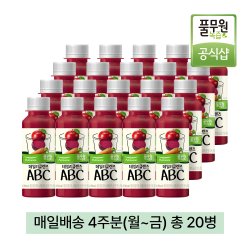 [매일배송 주5회x4주] 풀무원녹즙 데일리클렌즈 ABC 130ml - SSG.COM