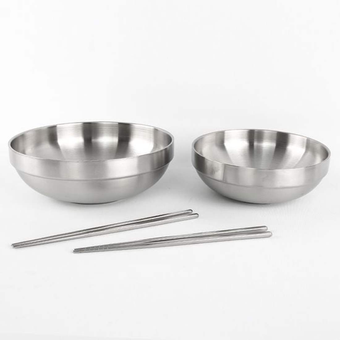 샤틴 스텐 이중 냉면기 젓가락 23cm 2P+ 2P 2인용세트, 믿고 사는 즐거움 SSG.COM