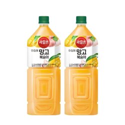 해태 과일촌 아침에 망고복숭아 2L x 6pet - SSG.COM
