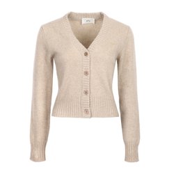 아미 톤온톤 하트로고 니트 가디건 베이지 FKC007 005 250 - SSG.COM