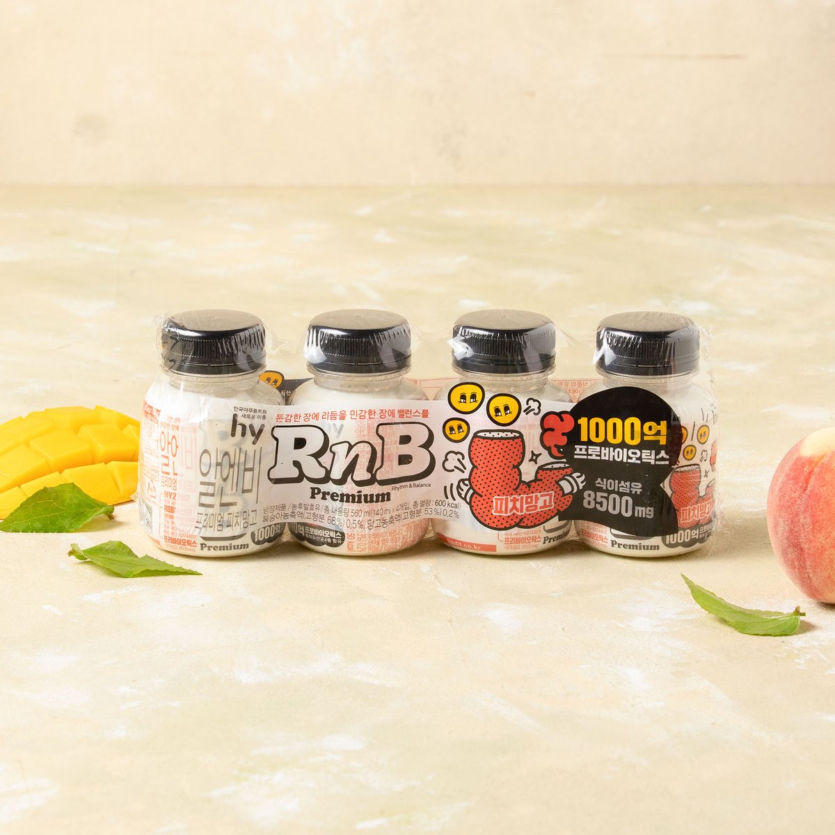 hy 알엔비 프리미엄 피치망고 140ml*4 - SSG.COM