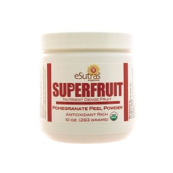 [해외직구] eSutras Organics Pomegranate Peel Powder Superfood 석류 껍질 분말 슈퍼푸드 283g - SSG.COM